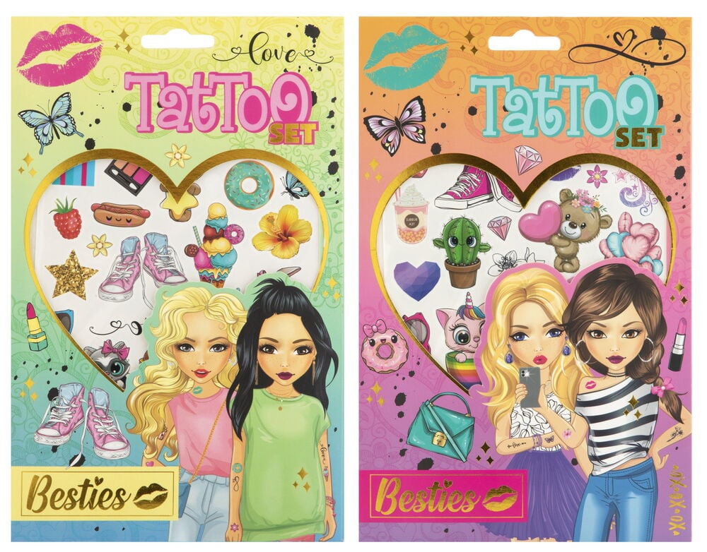 Tattoo set Besties | Rusta.com