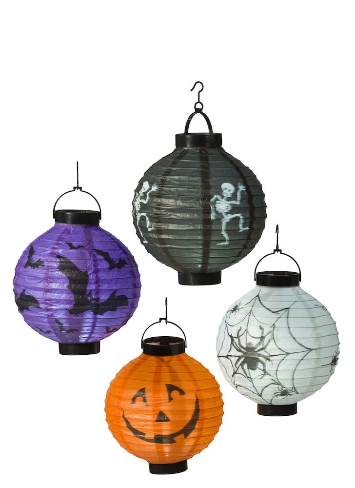 Riisipaperivarjostin Halloween | Rusta.com