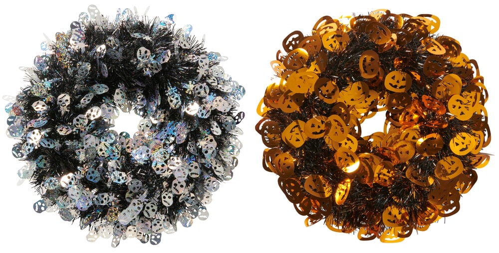 Halloween-Deko Kranz | Rusta.com