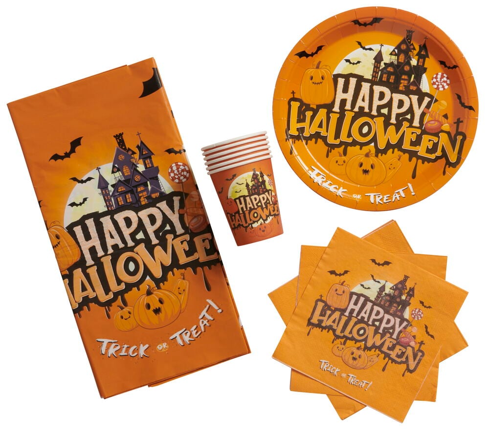 Partyset Halloween | Rusta.com