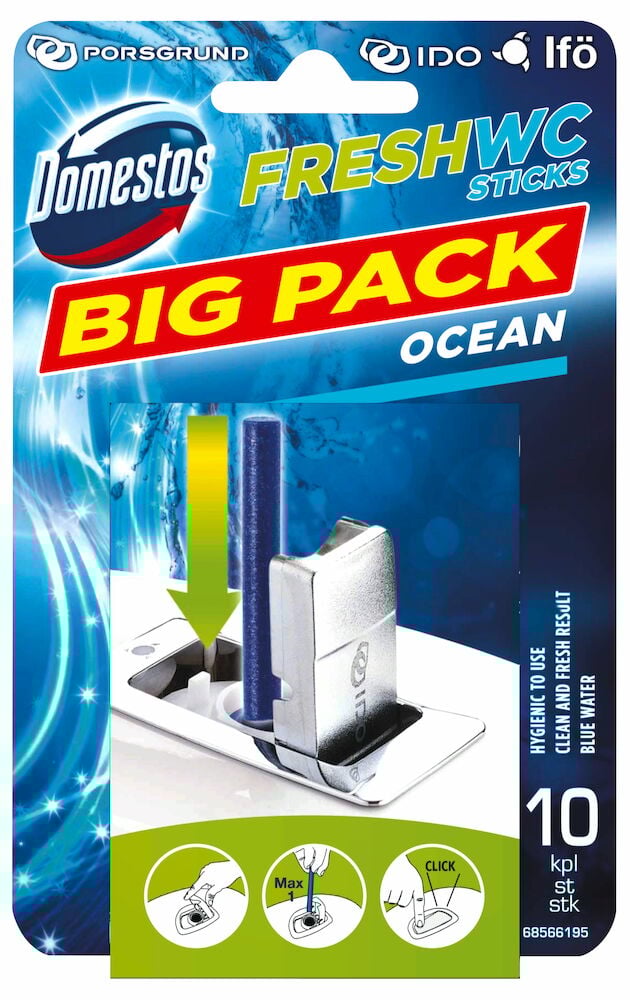 WC-sticks Domestos Fresh | Rusta.com