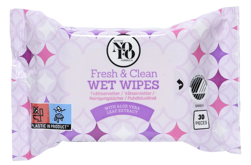 Våtservetter NoFo | Rusta.com