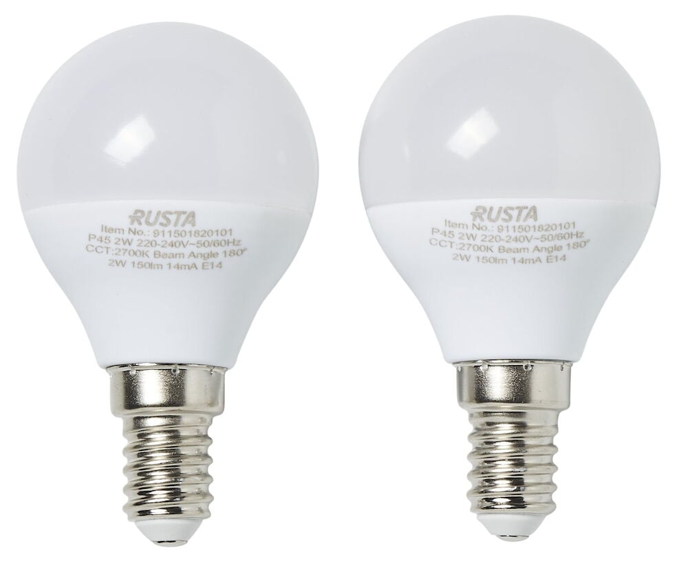 LED-lampa E14 | Rusta.com