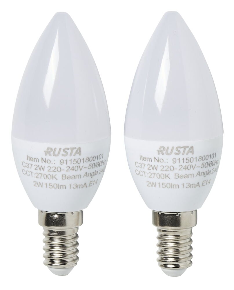 LED-lampa E14 | Rusta.com