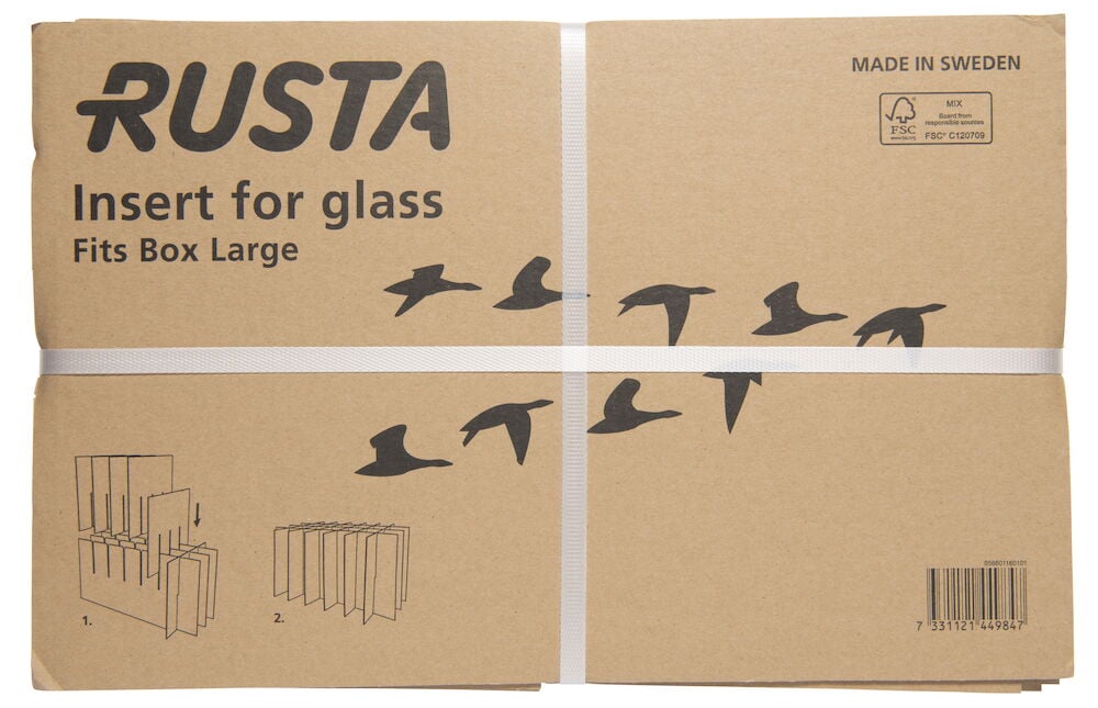Innsats til flytteeske Large | Rusta.com