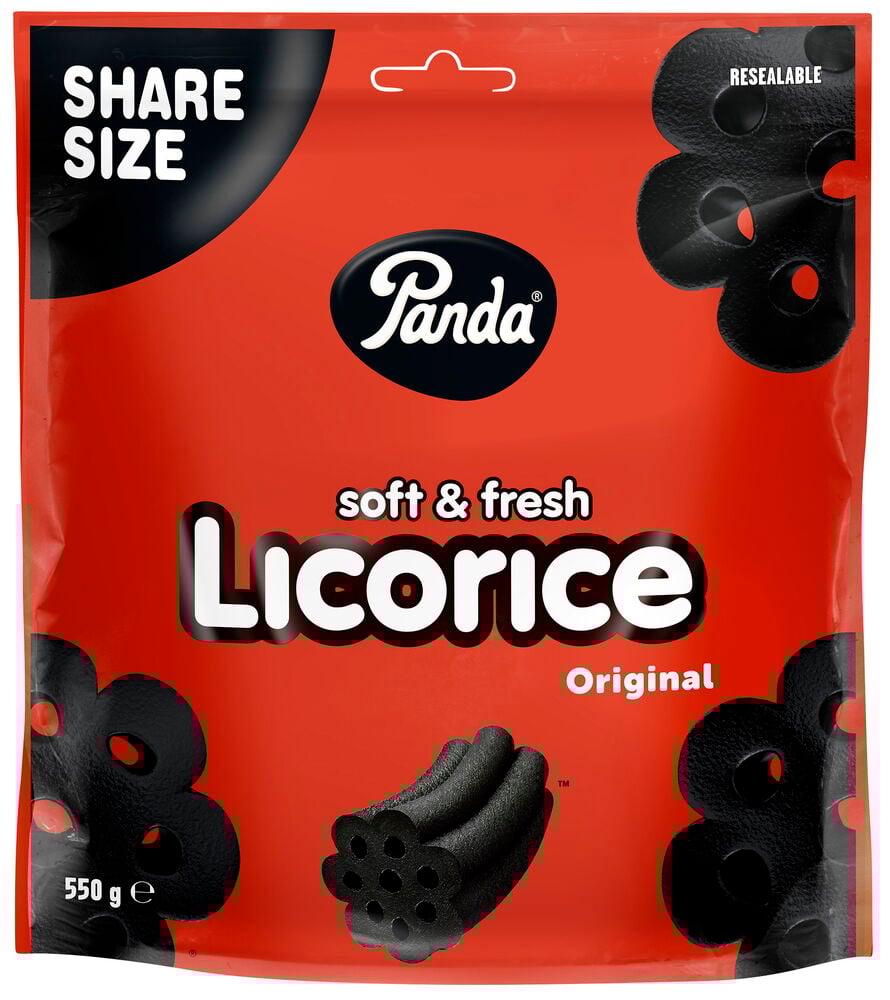 Godis Panda Licorice | Rusta.com