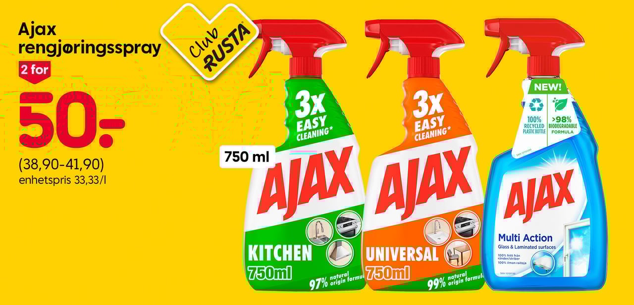 Medlemstilbud | Rusta.com