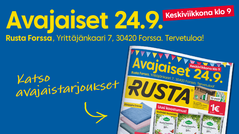 Rusta - tavaratalot | Rusta.com