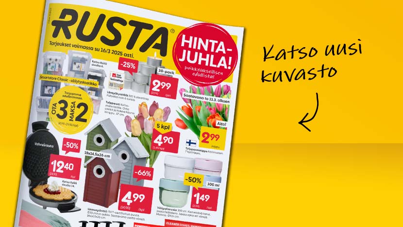 Rusta - tavaratalot | Rusta.com