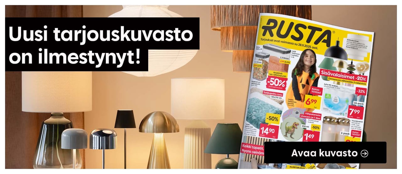 Rusta - tavaratalot | Rusta.com