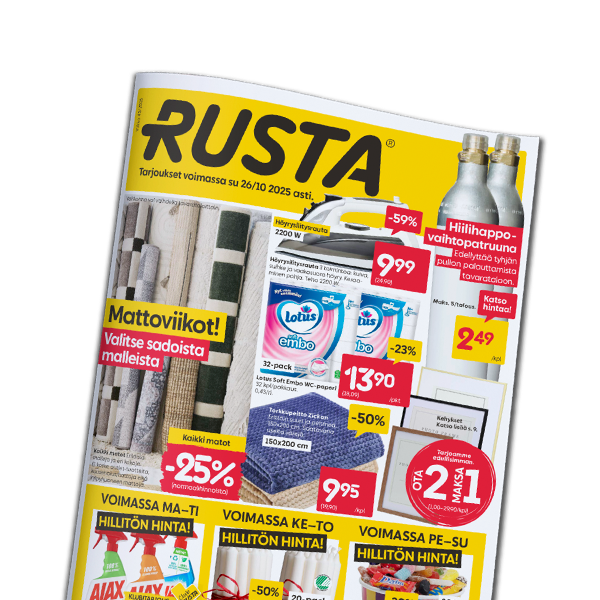 Rusta - tavaratalot | Rusta.com