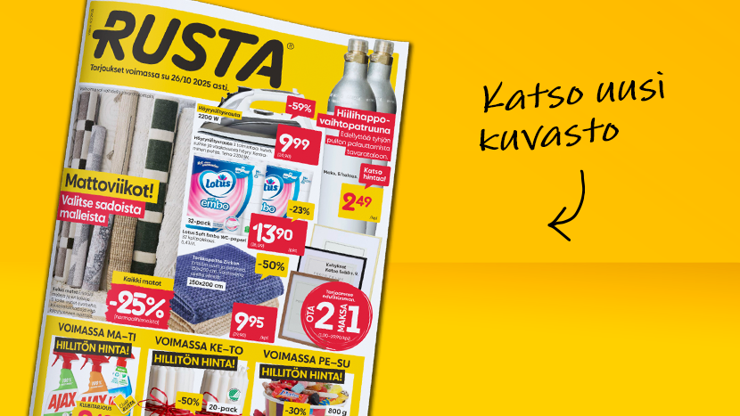 Rusta - tavaratalot | Rusta.com