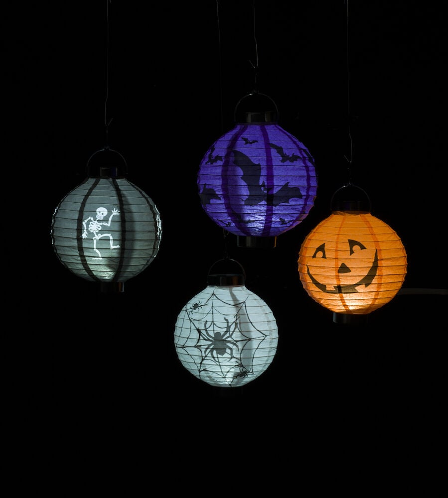 Riisipaperivarjostin Halloween | Rusta.com