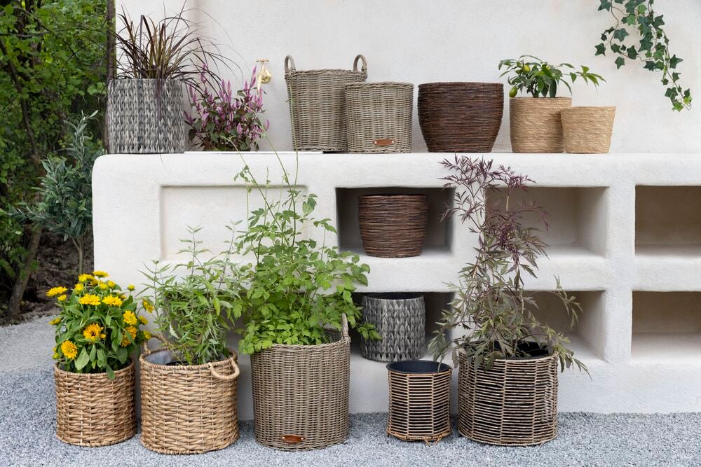 Blomsterkrukkesett Willow | Rusta.com