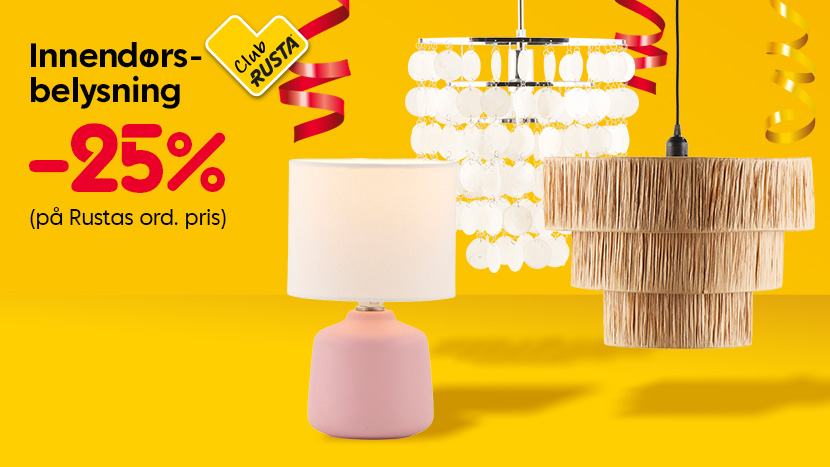 Rusta – Mye for pengene | Rusta.com